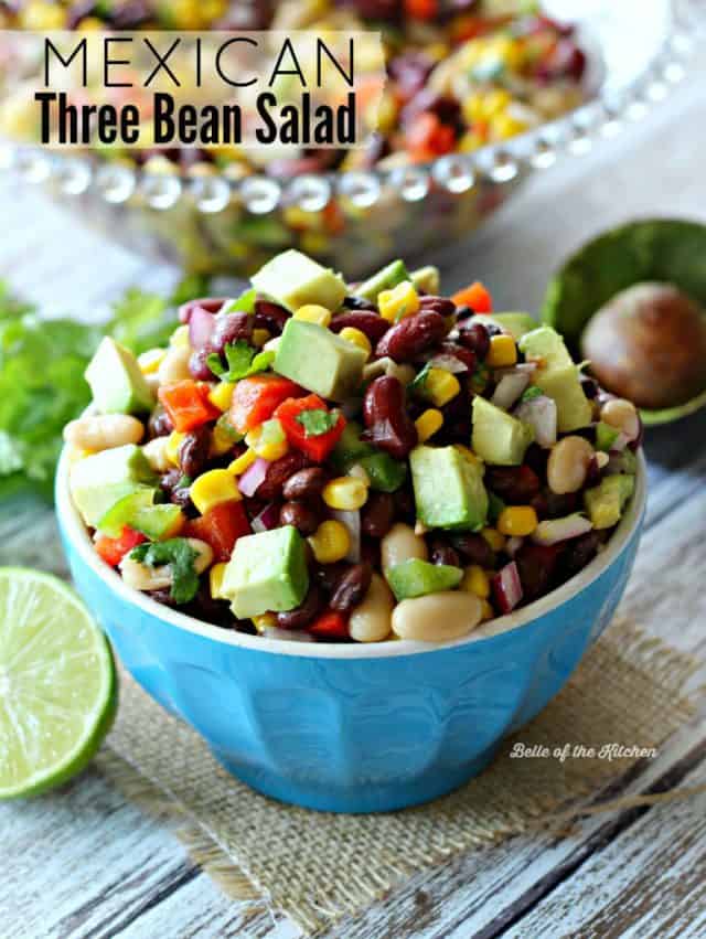 Salade mexicaine aux trois haricots | My Star Idea