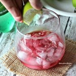 Cranberry Limeade Spritzer - Belle of the Kitchen