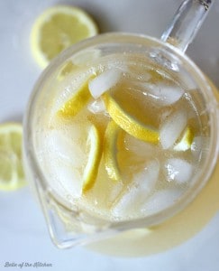 Ginger Lemonade Recipe - Belle of the Kitchen