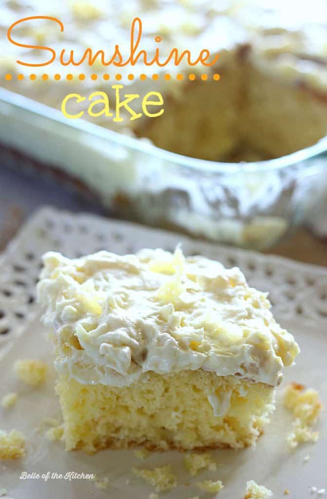 Yellow Cake Mix Crushed Pineapple