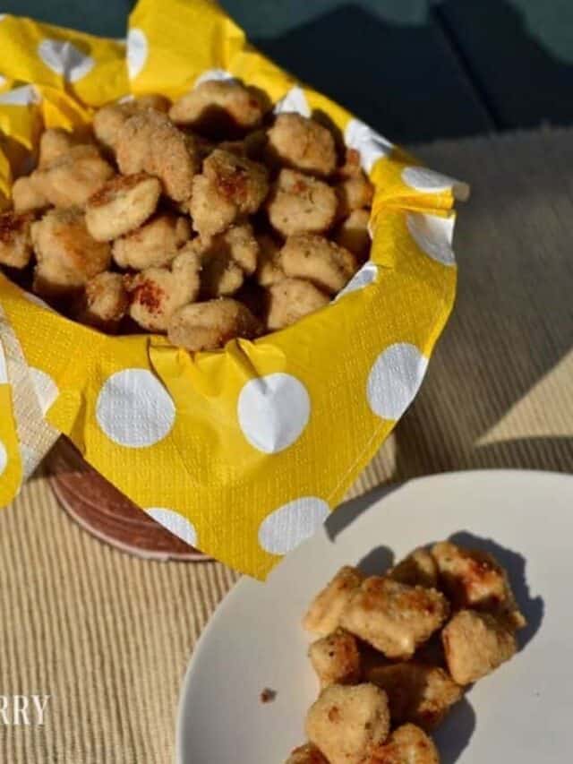 Homemade Popcorn Chicken Nuggets Story - Belle of the Kitchen