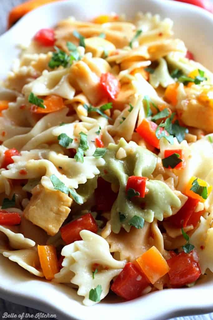 Easy Pasta Salad Recipe - Belle of the Kitchen