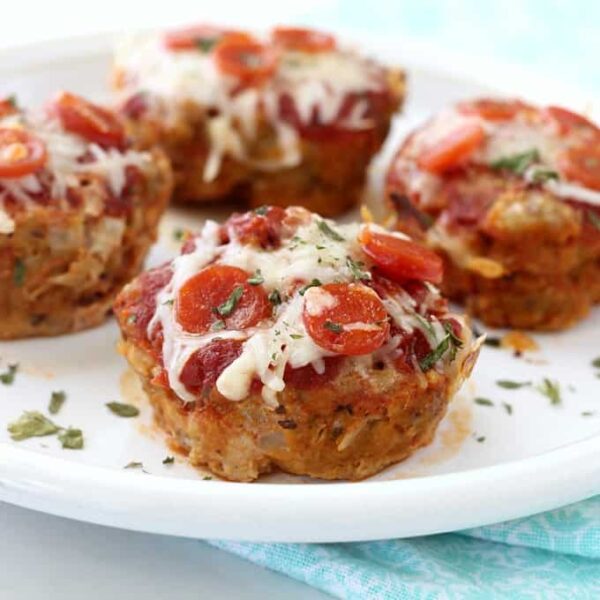 Mini Pizza Meatloaves Recipe - Belle of the Kitchen