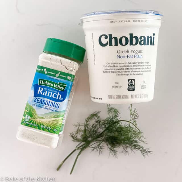 Greek Yogurt Ranch Dip Recipe - Belle of the Kitchen