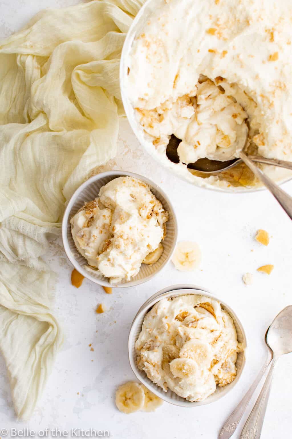 Easy Banana Pudding Recipe {No Bake} - Belle of the Kitchen