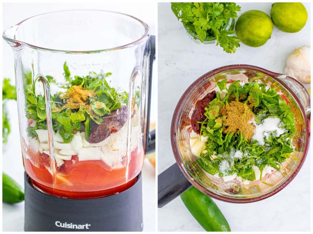 Blender Mexican Salsa Recipe - Belle of the Kitchen