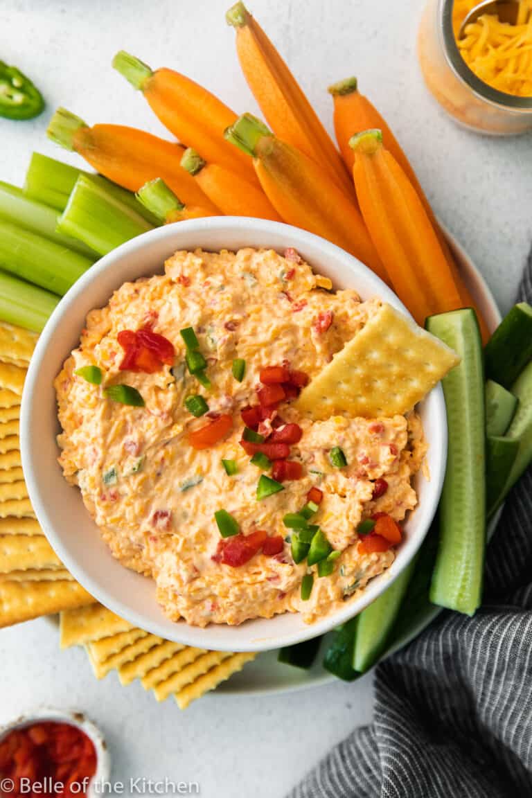 Pimento Cheese Dip Recipe - Belle of the Kitchen