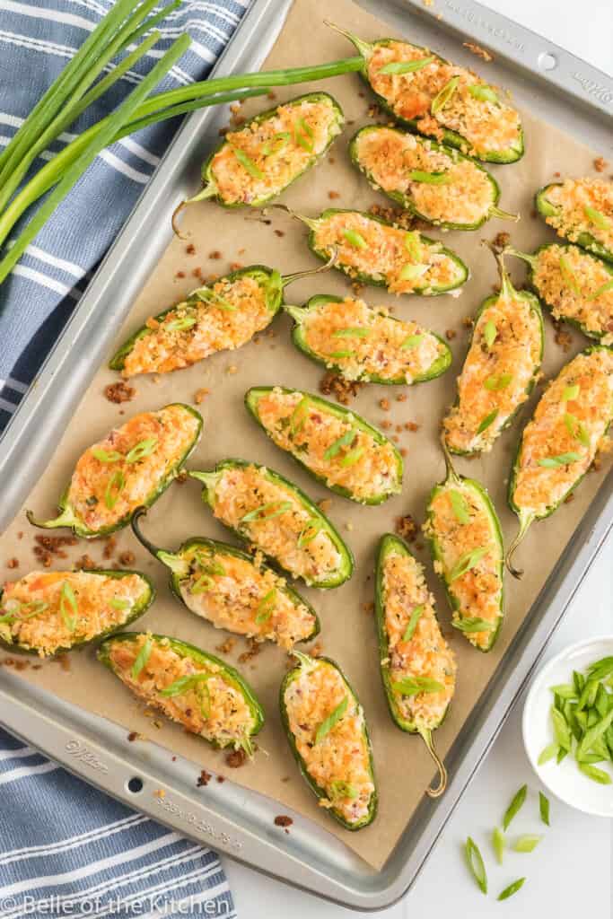 Cream Cheese Stuffed Peppers - Belle of the Kitchen