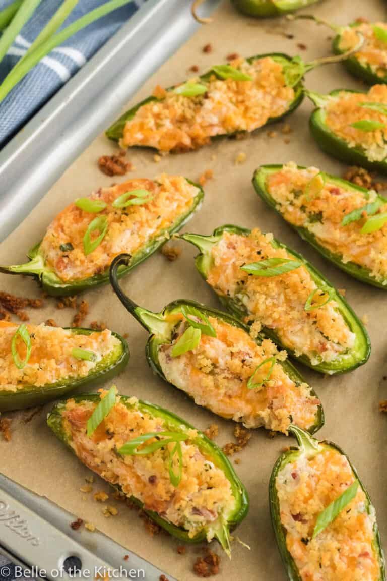 Cream Cheese Stuffed Peppers - Belle of the Kitchen