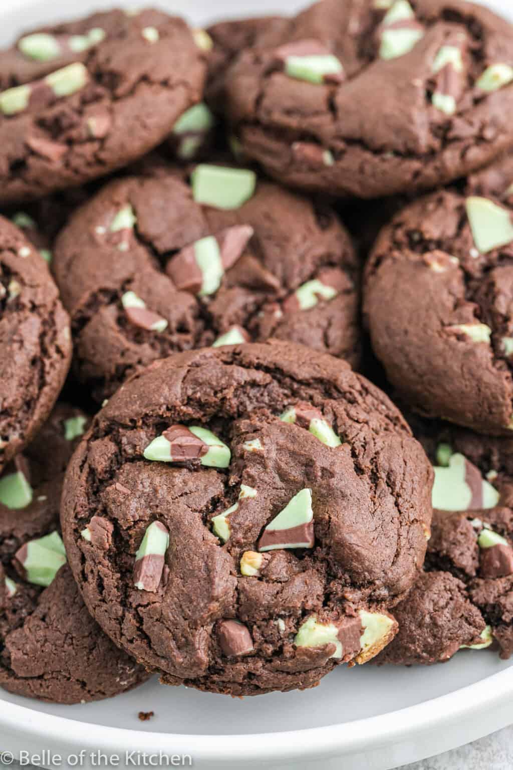 Andes Mint Cookies - Belle of the Kitchen