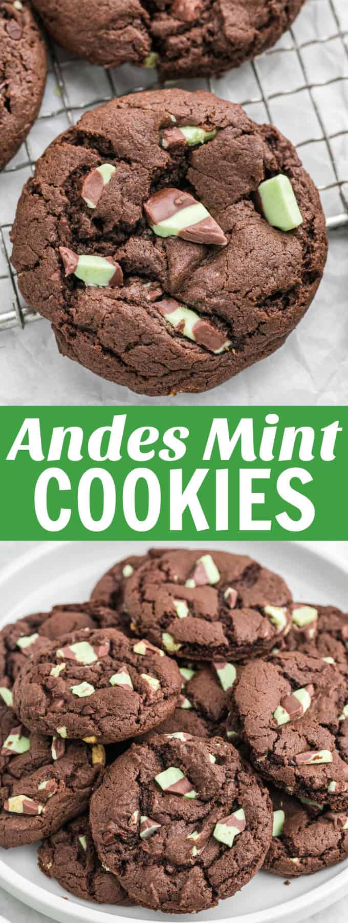 Andes Mint Cookies - Belle of the Kitchen