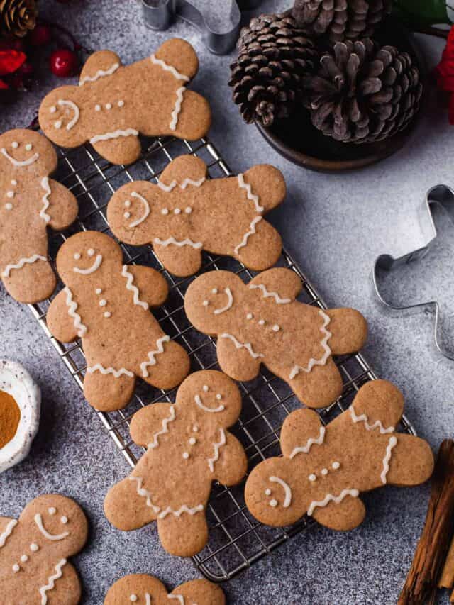 Amazing Gingerbread Man Cookies Story - Belle of the Kitchen