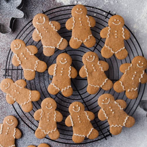 Gingerbread Man Cookies - Belle of the Kitchen