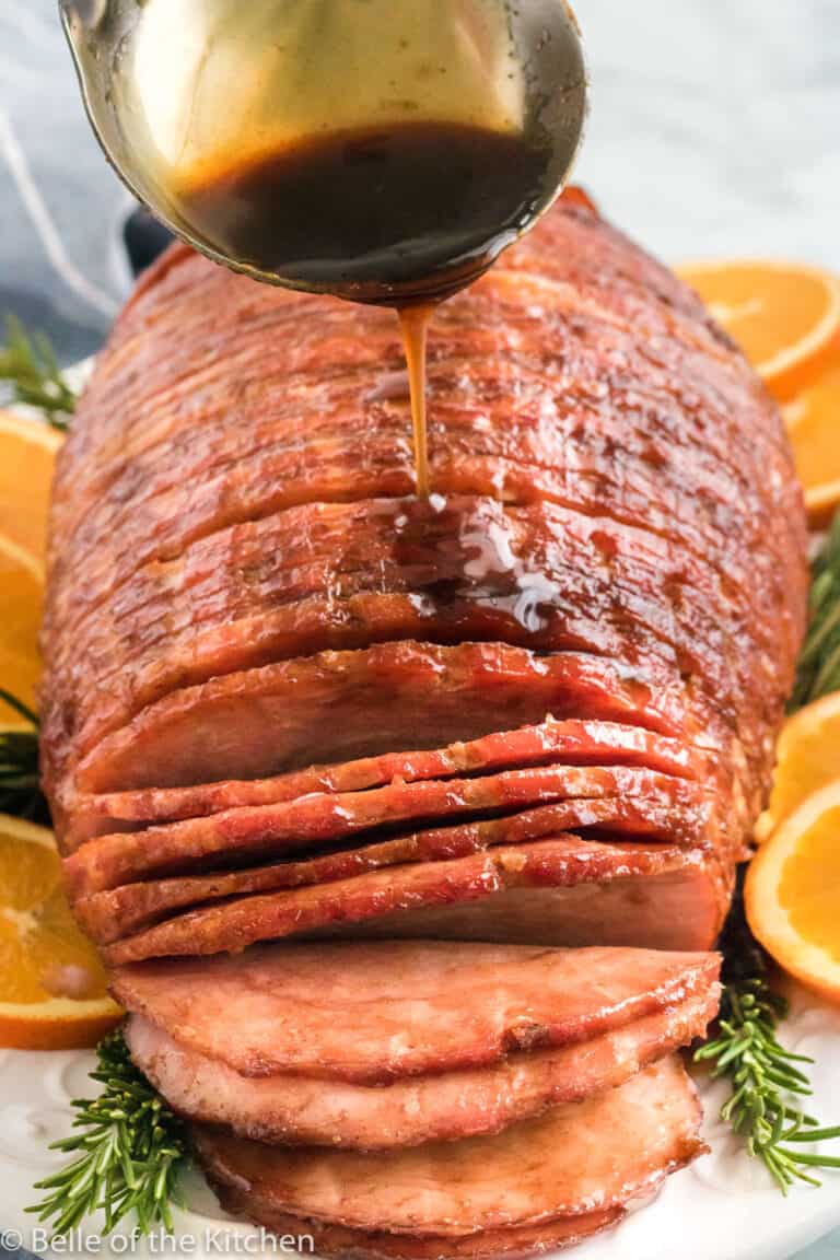 Maple Glazed Ham - Belle of the Kitchen