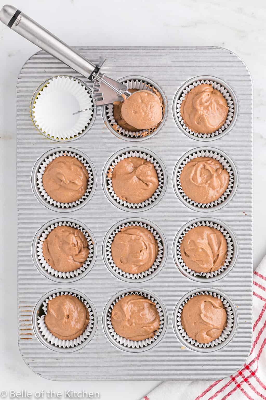 Coca Cola Chocolate Cherry Cupcakes - Belle of the Kitchen