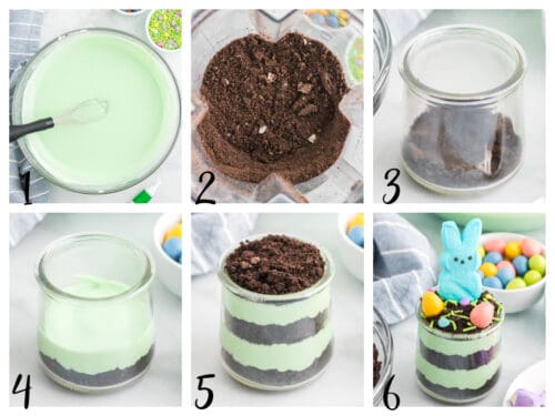 Easter Dirt Cake Cups - Belle of the Kitchen