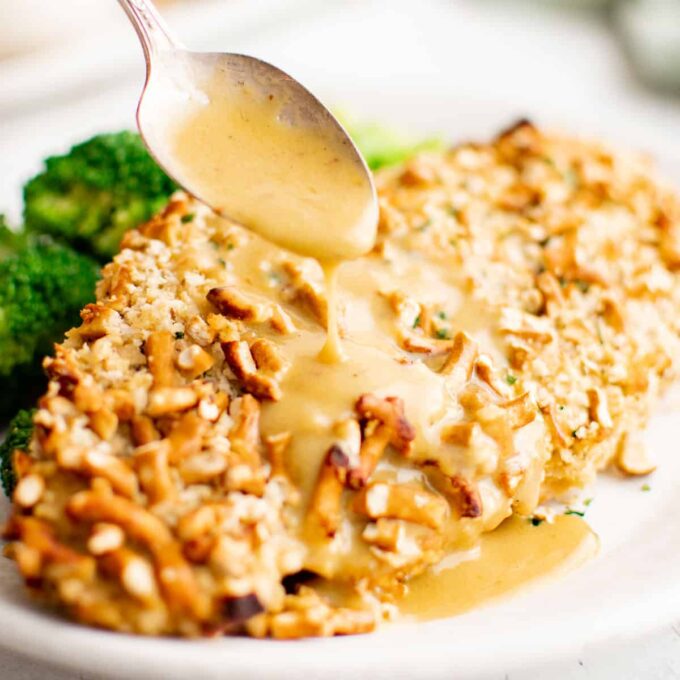 Pretzel Crusted Chicken - Belle of the Kitchen