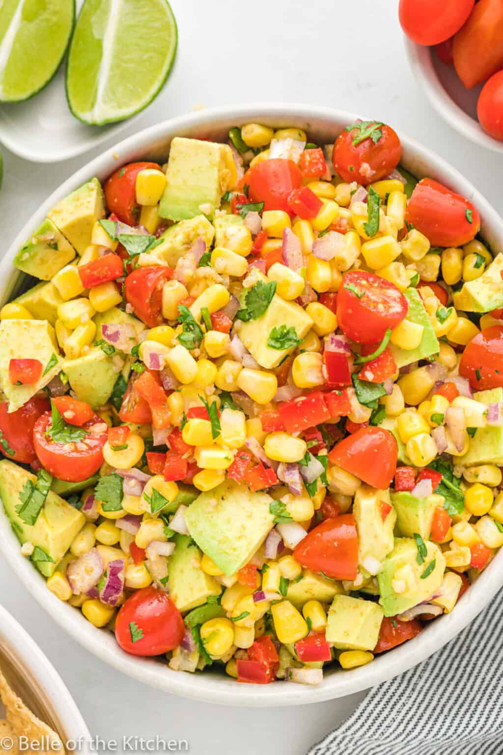 Avocado Corn Salad - Belle of the Kitchen