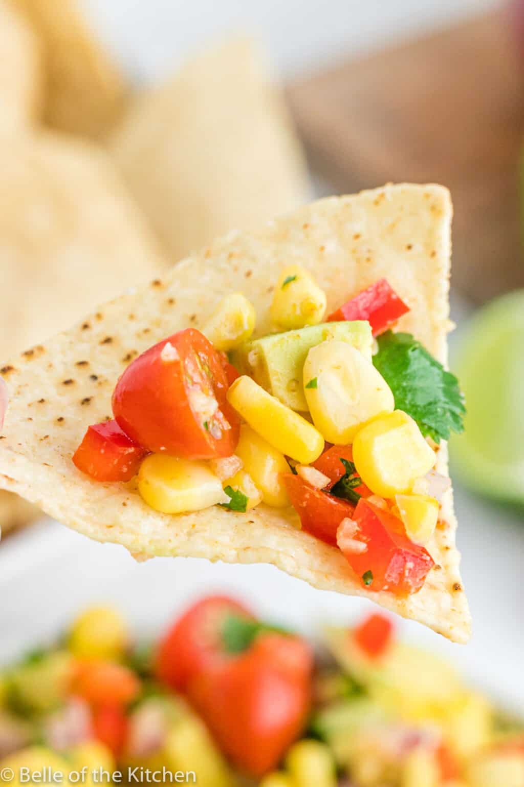 Avocado Corn Salad Belle Of The Kitchen