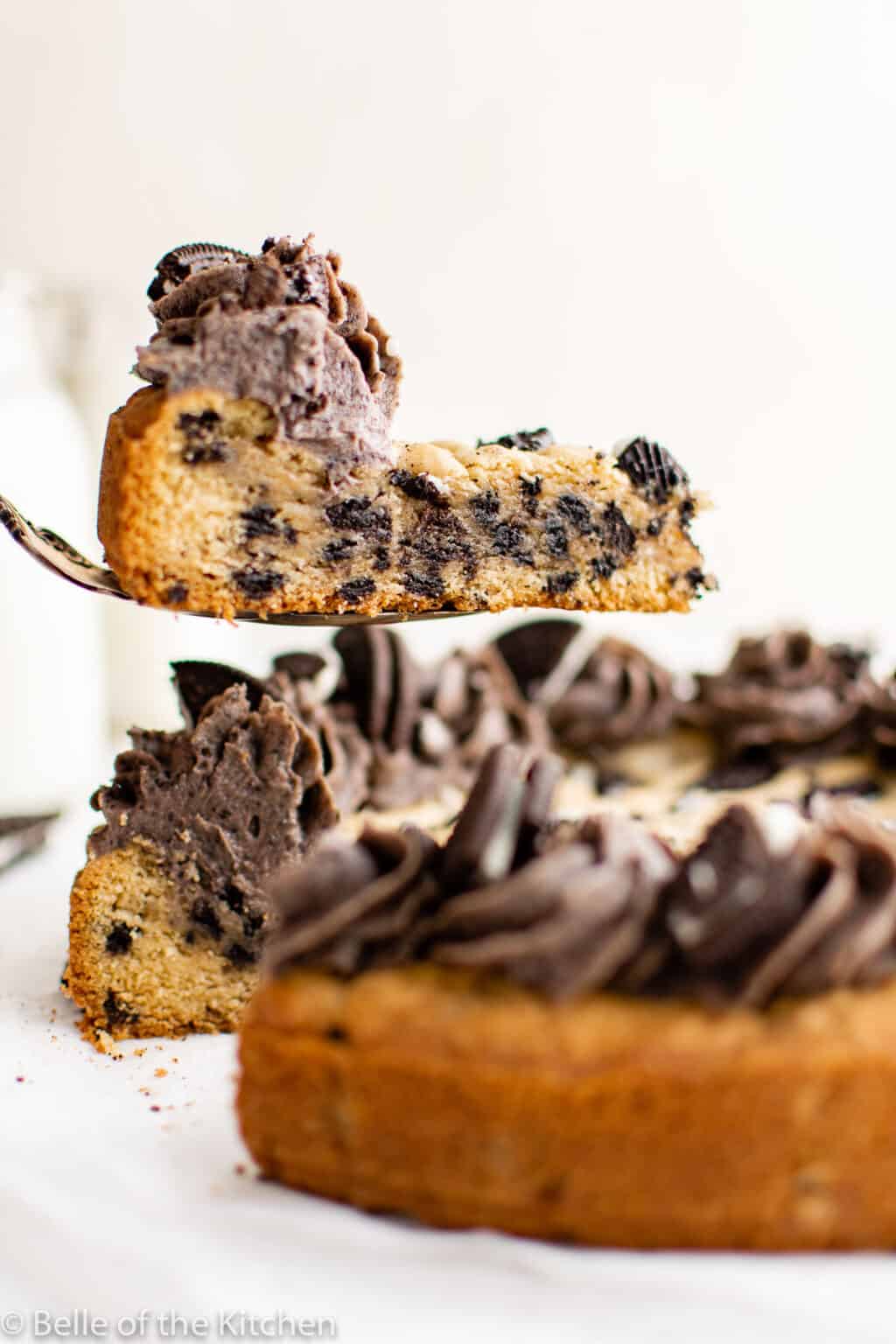 Oreo Cookie Cake - Belle of the Kitchen