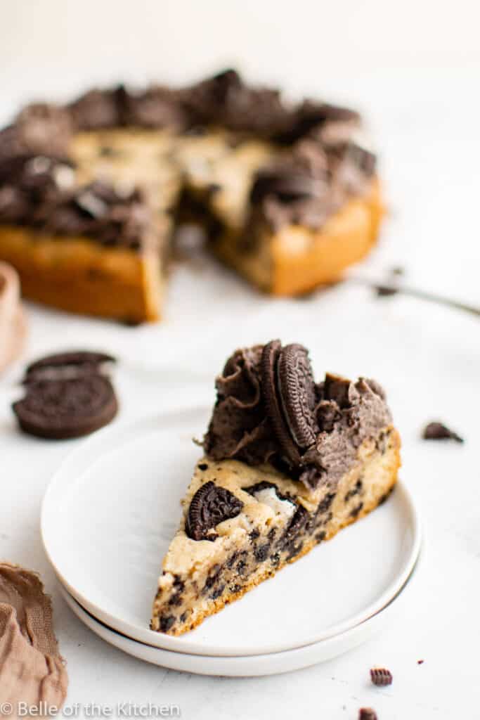 Oreo Cookie Cake - Belle of the Kitchen