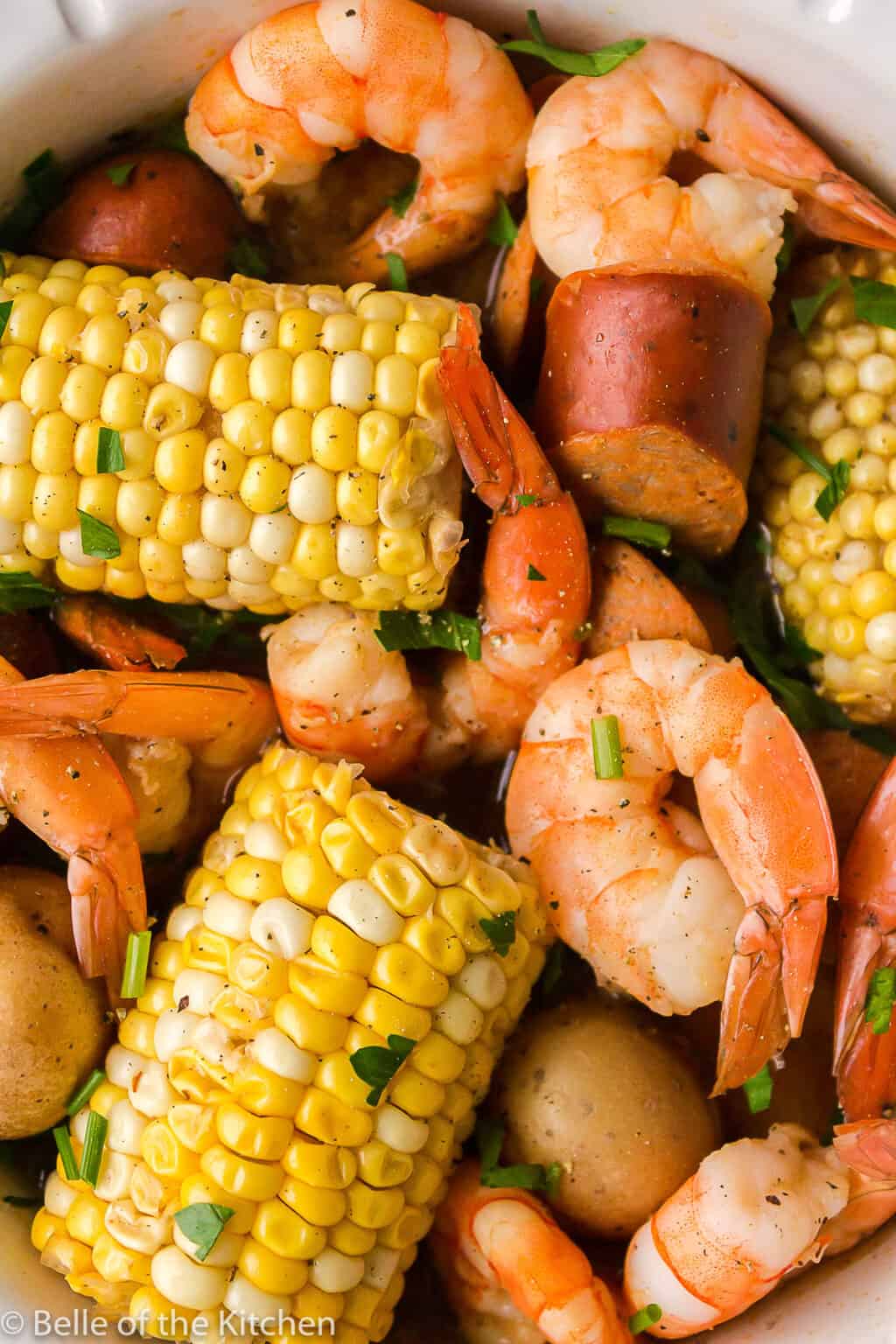 Old Bay Shrimp Boil (in the Crockpot!) - Belle of the Kitchen