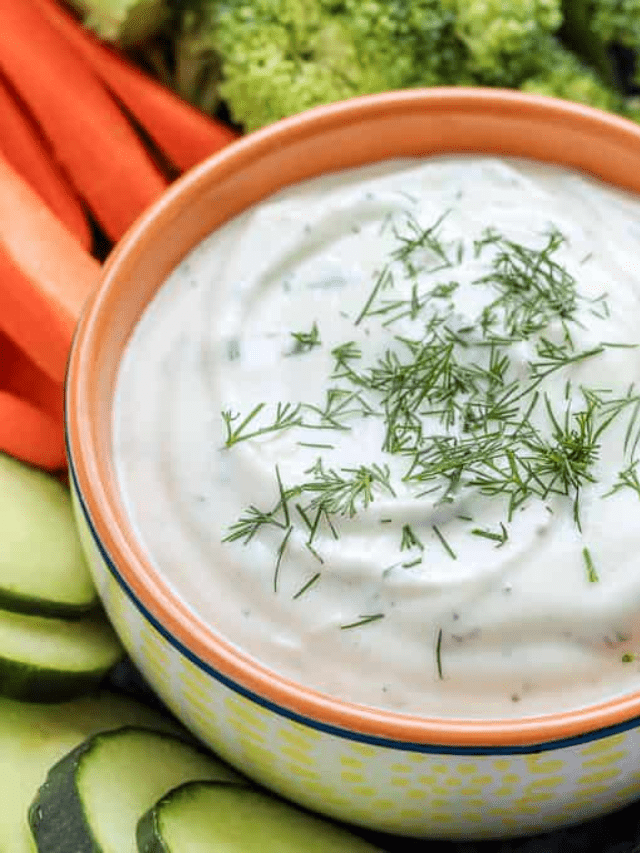 Greek Yogurt Ranch Dip Recipe Story - Belle of the Kitchen