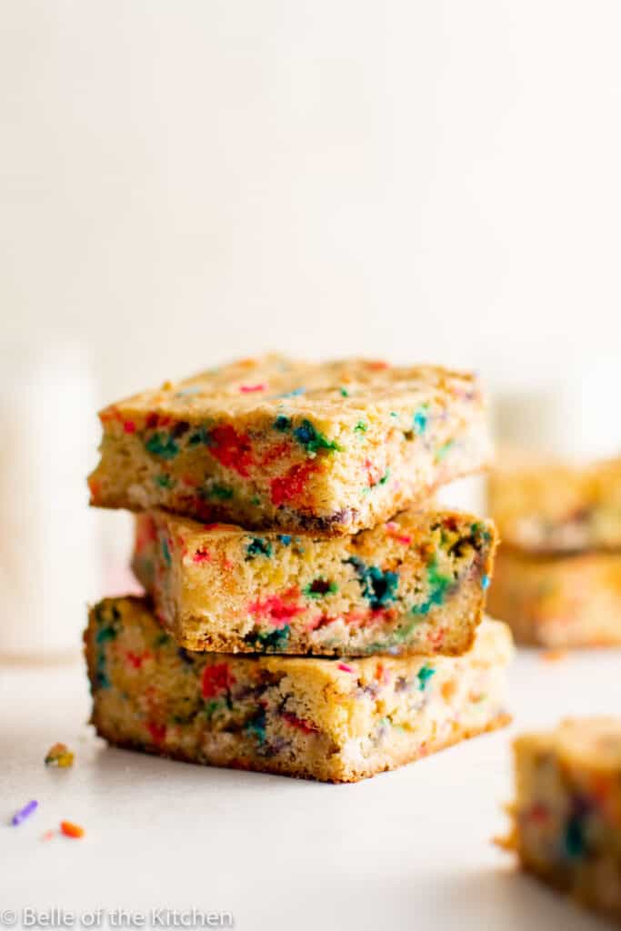 Cake Mix Cookie Bars - Belle of the Kitchen