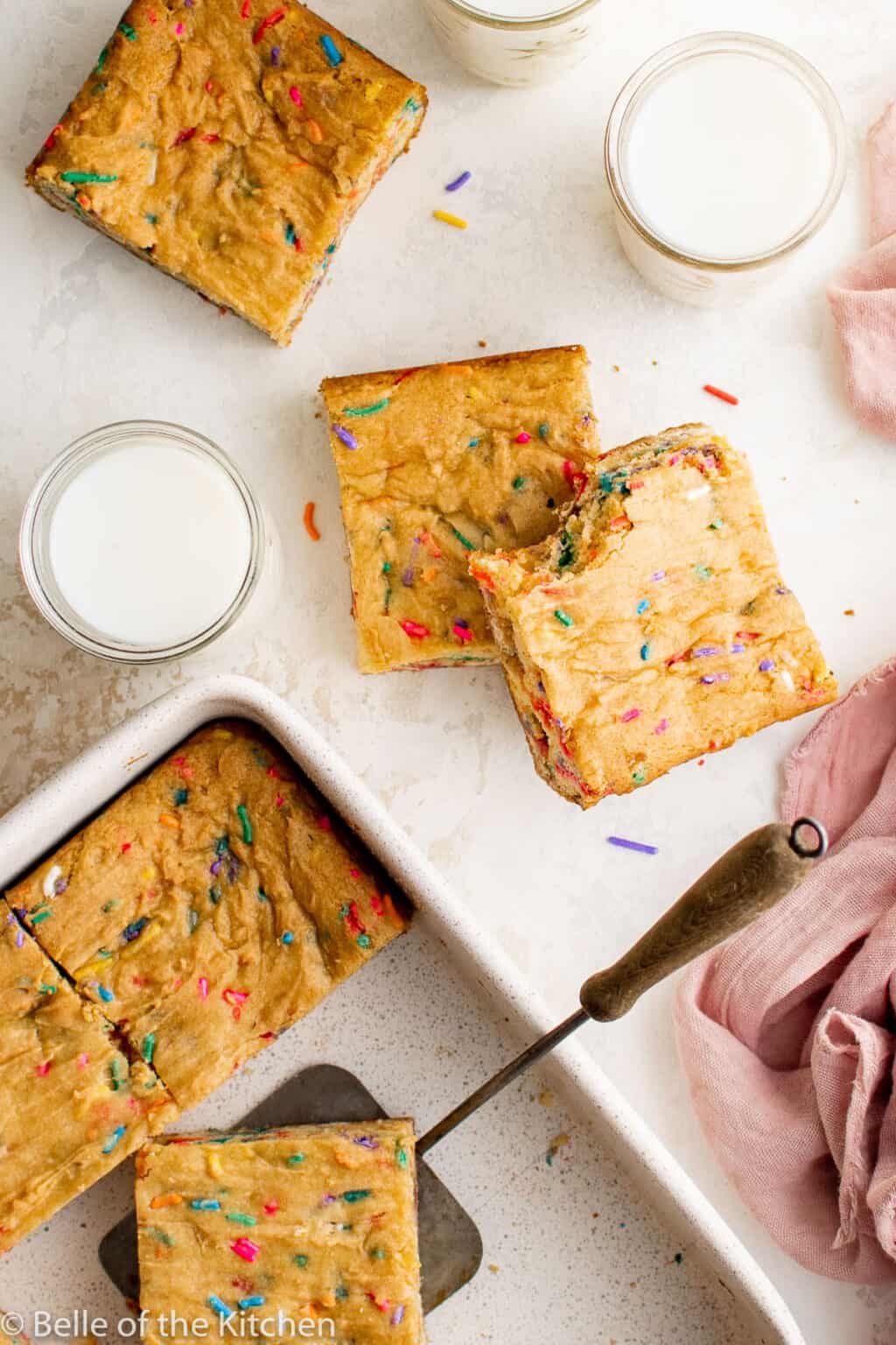 Cake Mix Cookie Bars - Belle of the Kitchen