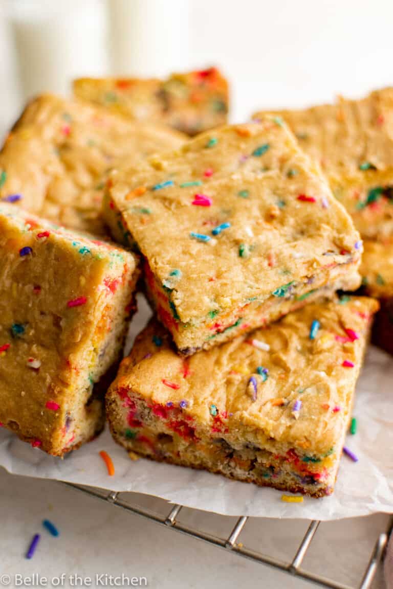Cake Mix Cookie Bars - Belle of the Kitchen
