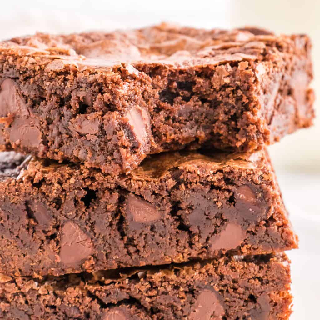 Chocolate Chip Brownies - Belle of the Kitchen
