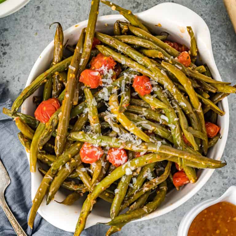 Italian Green Beans - Belle of the Kitchen