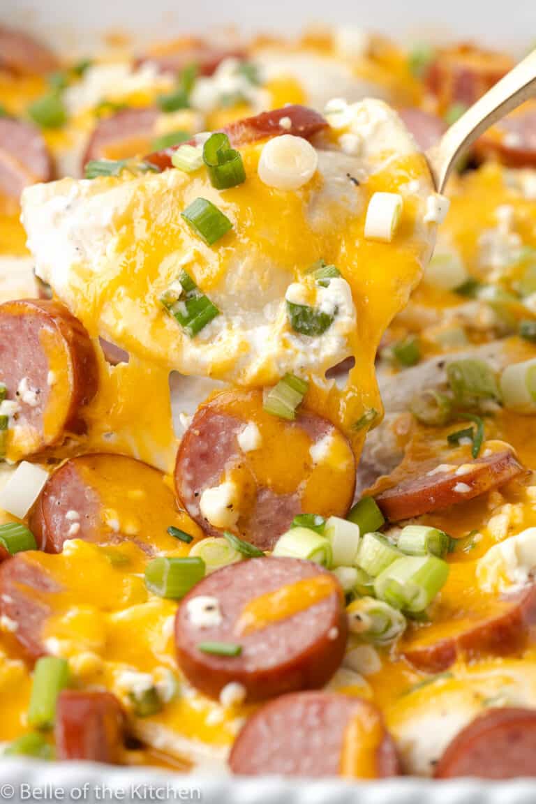 Pierogi Casserole Recipe - Belle of the Kitchen