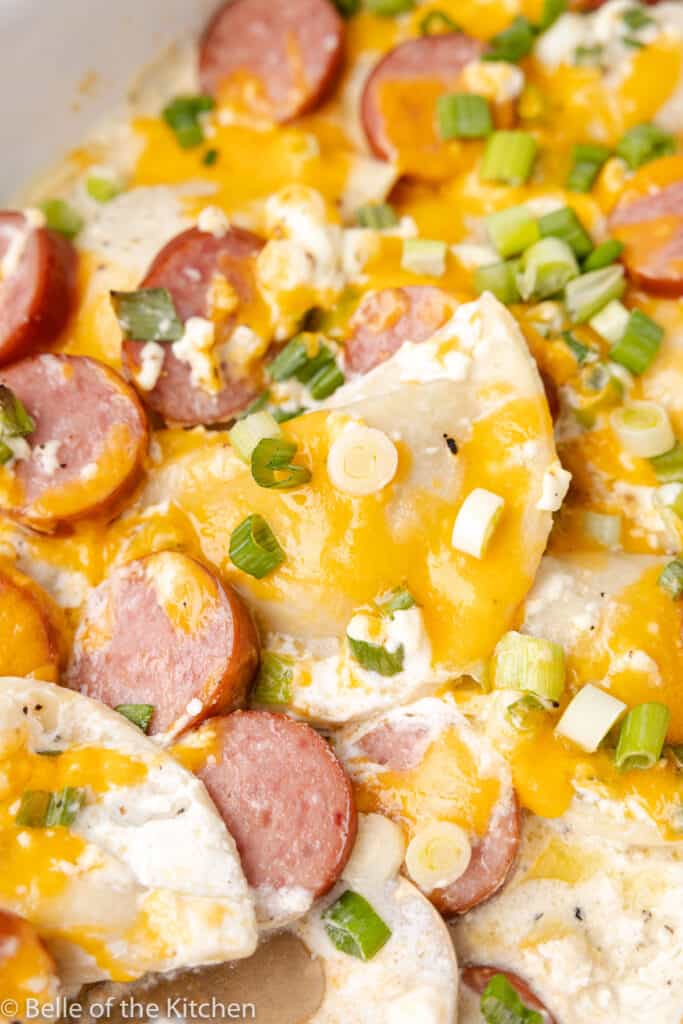 Pierogi Casserole Recipe - Belle of the Kitchen