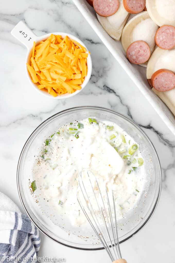 Pierogi Casserole Recipe - Belle of the Kitchen