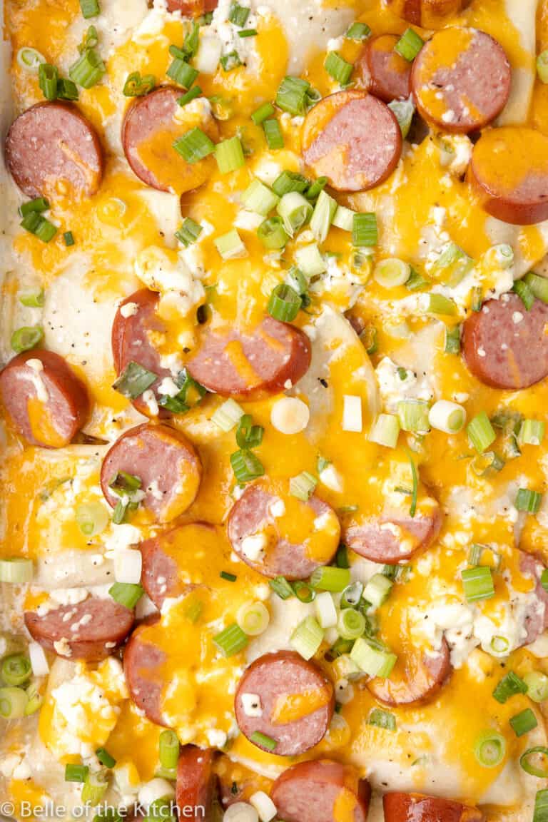 Pierogi Casserole Recipe - Belle of the Kitchen