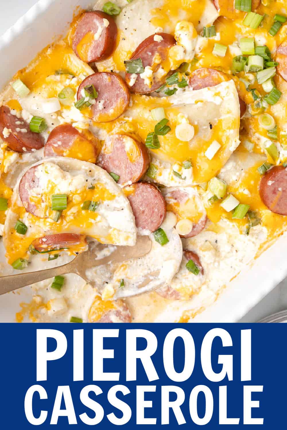 Pierogi Casserole Recipe - Belle of the Kitchen