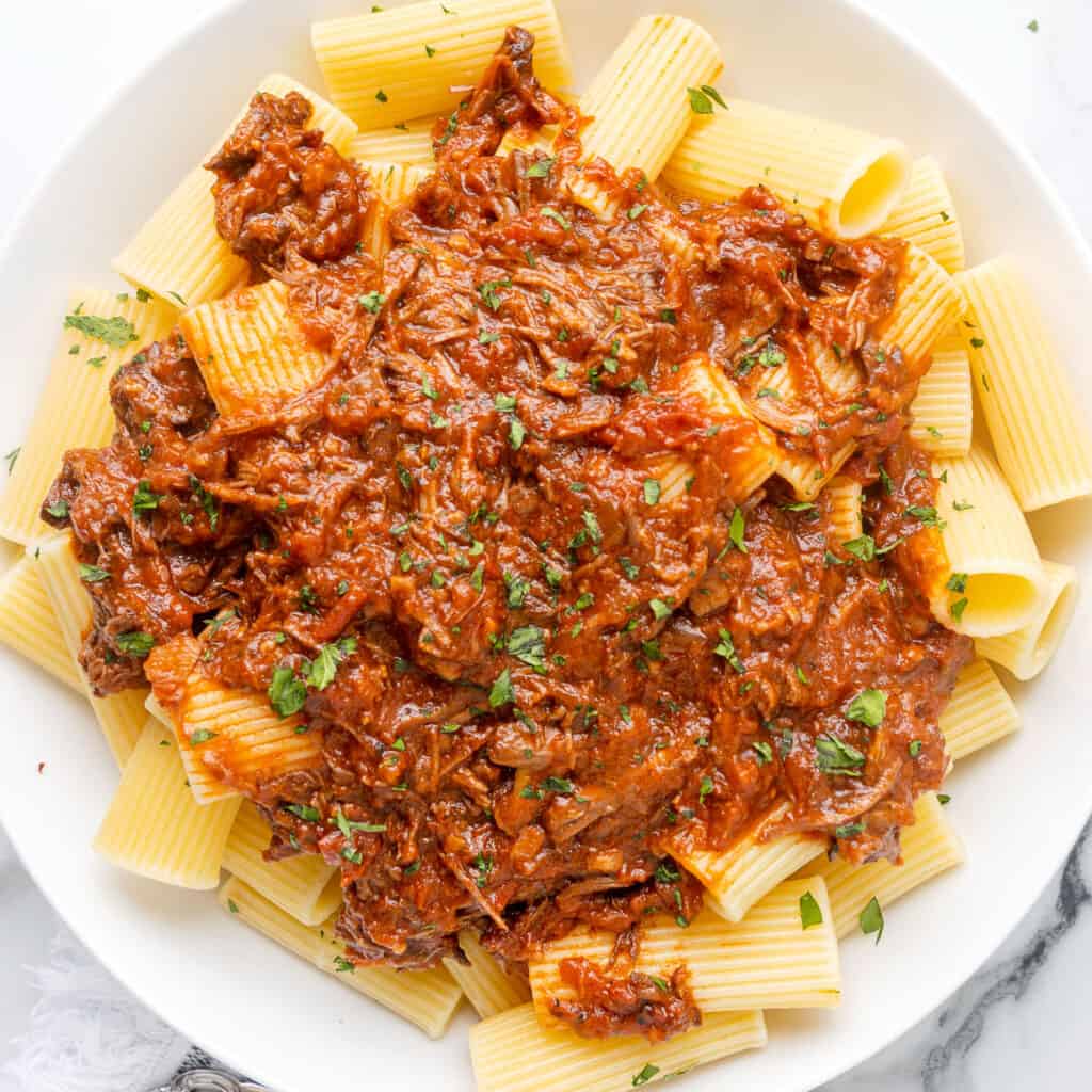 Beef Ragu (in the Slow Cooker) - Belle of the Kitchen