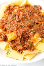 Beef Ragu (in the Slow Cooker) - Belle of the Kitchen