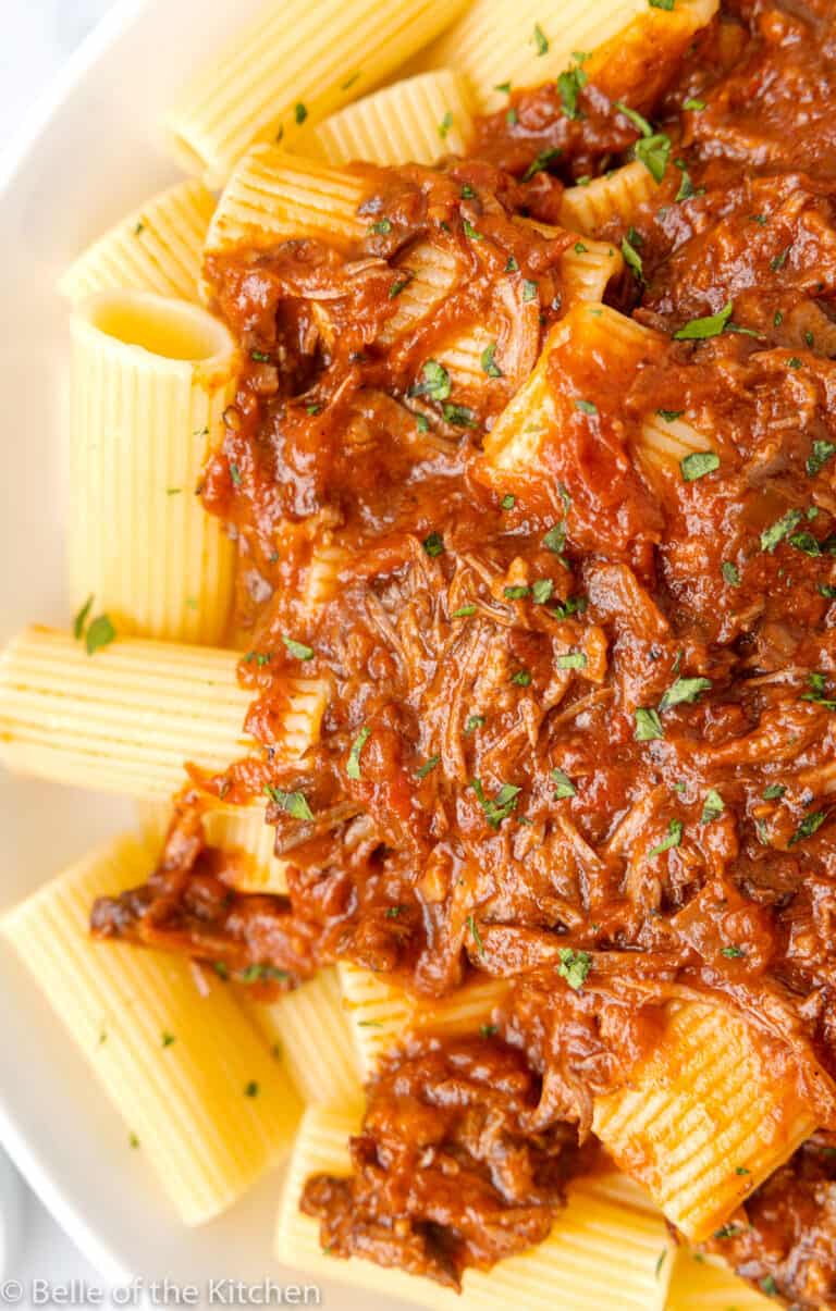 Beef Ragu (in the Slow Cooker) - Belle of the Kitchen