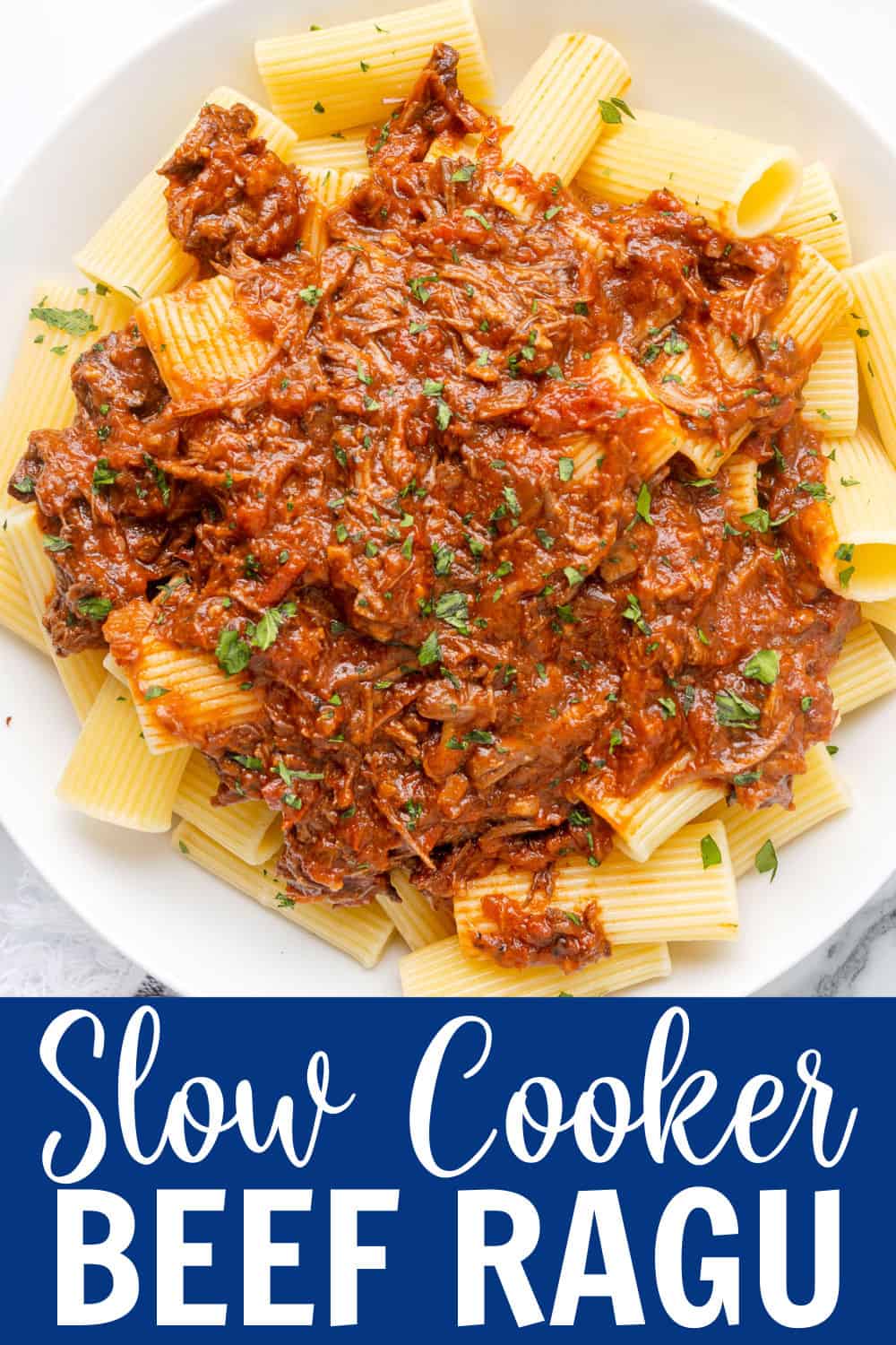 Beef Ragu (in the Slow Cooker) - Belle of the Kitchen