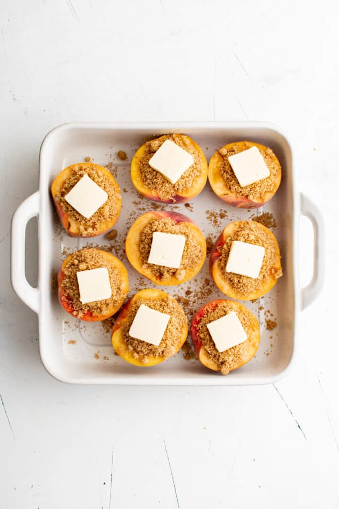 Easy Roasted Peaches Recipe - Belle of the Kitchen