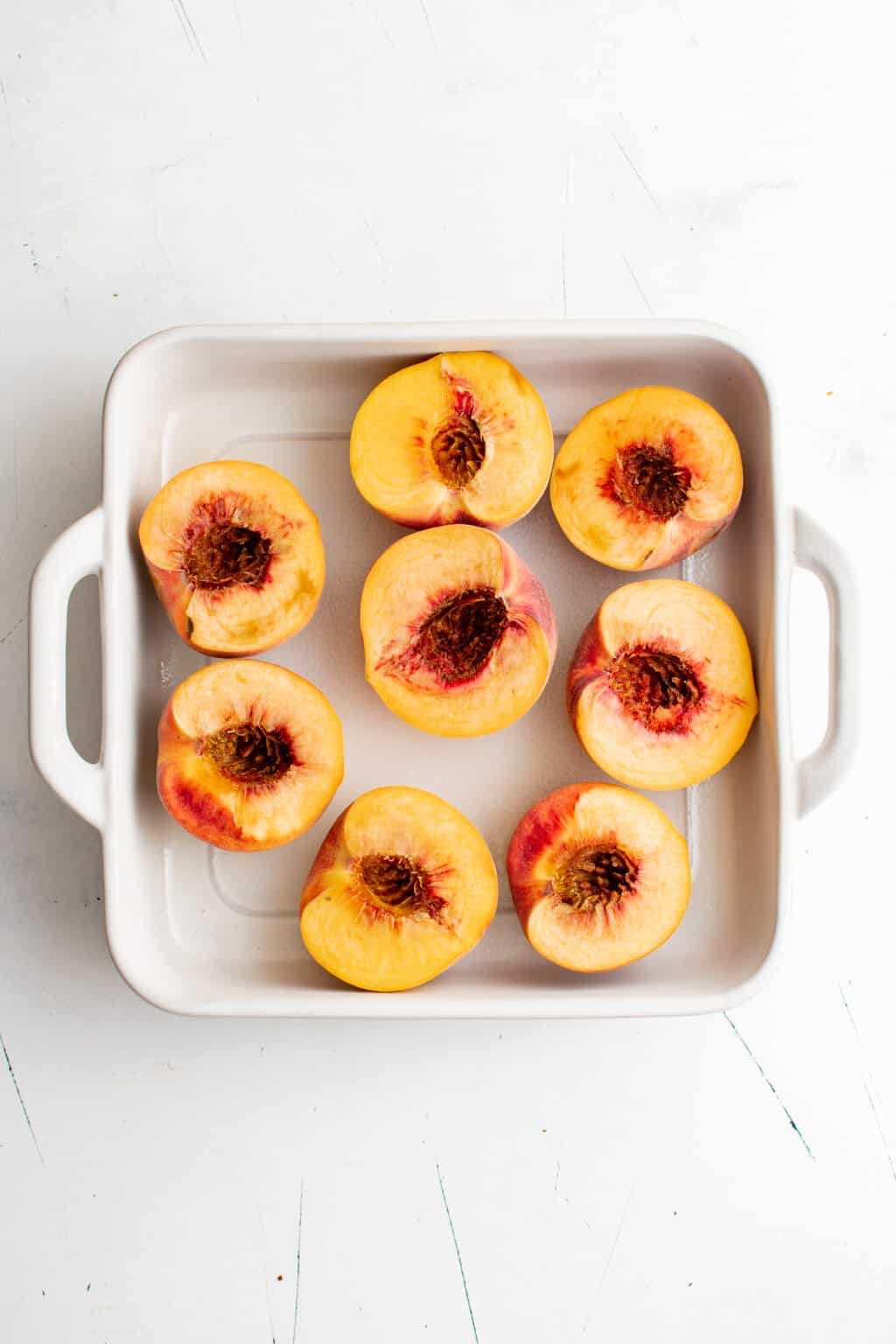 Easy Roasted Peaches Recipe - Belle of the Kitchen