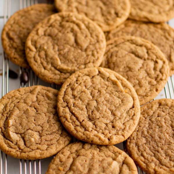 The Best Chewy Coffee Cookies Recipe - Belle of the Kitchen