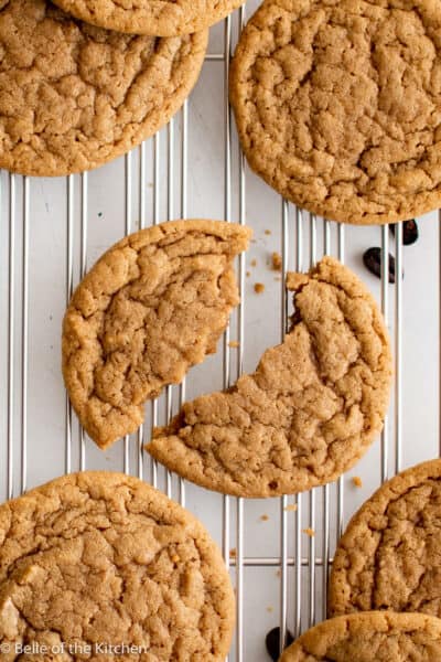 The Best Chewy Coffee Cookies Recipe - Belle of the Kitchen