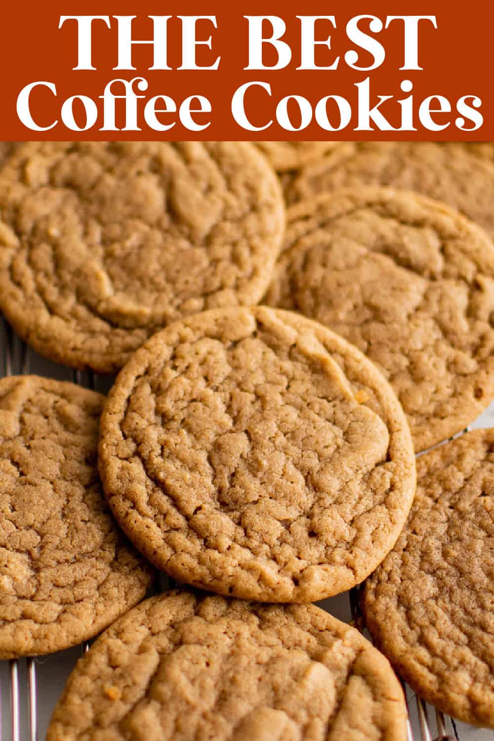 The Best Chewy Coffee Cookies Recipe - Belle of the Kitchen