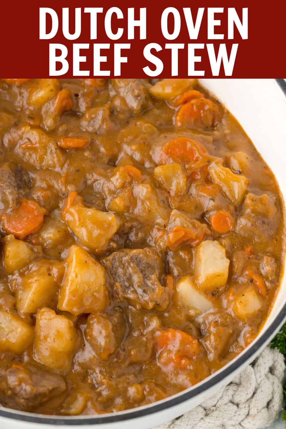 Dutch Oven Beef Stew Recipe - Belle of the Kitchen