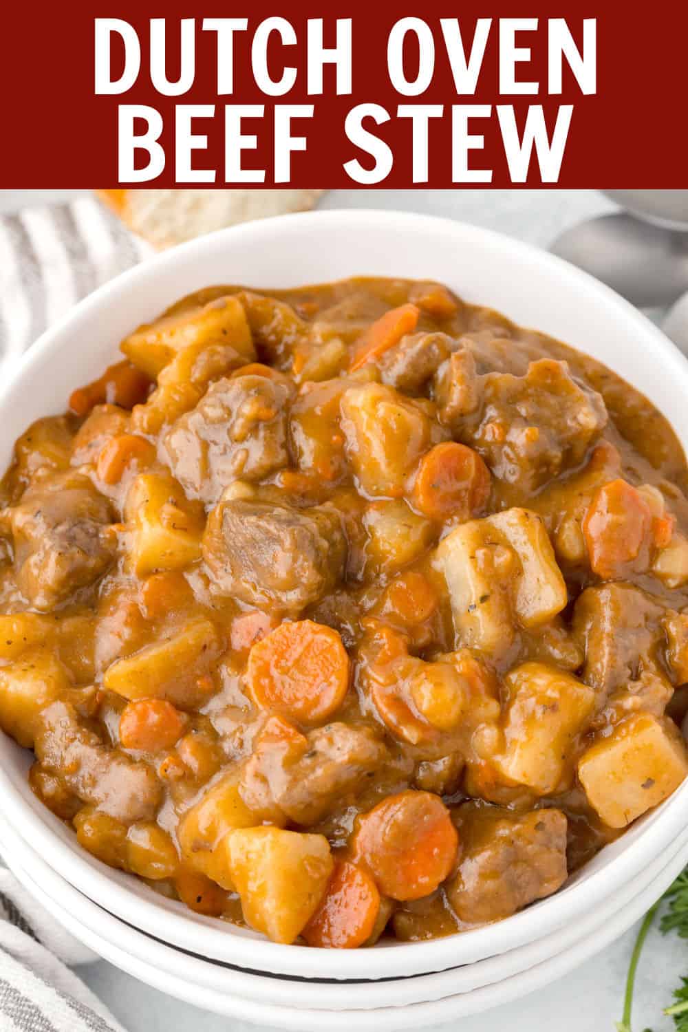 Dutch Oven Beef Stew Recipe - Belle of the Kitchen