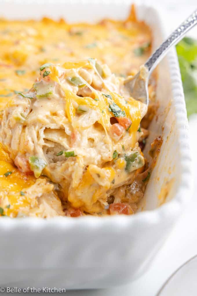 King Ranch Chicken Recipe - Belle of the Kitchen