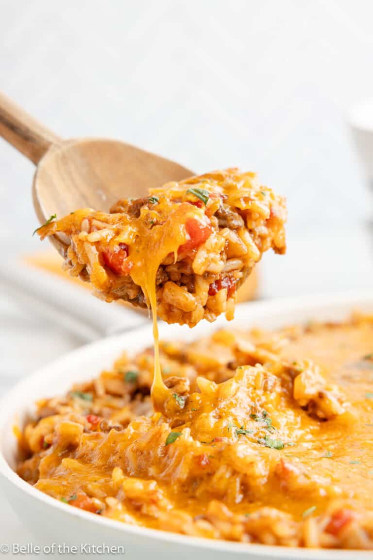 Mexican Beef and Rice Skillet - Belle of the Kitchen